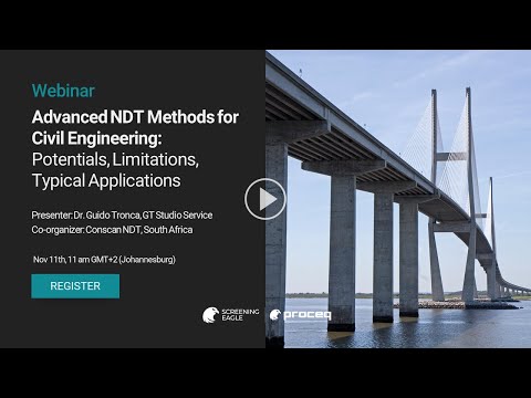 WEBINAR Advanced NDT Methods for Civil Engineering