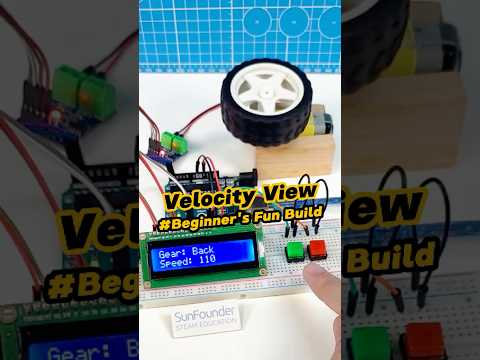 DIY Arduino Speed Controller with Virtual Gears! ⚙️📟  #arduino #arduinoproject