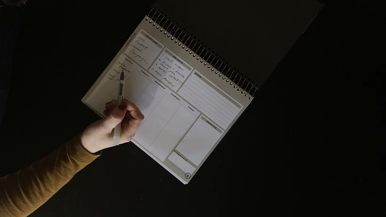 How I Use my Stay On Track Notepad