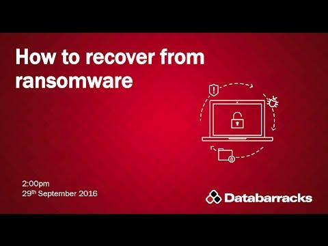 How to Recover from Ransomware