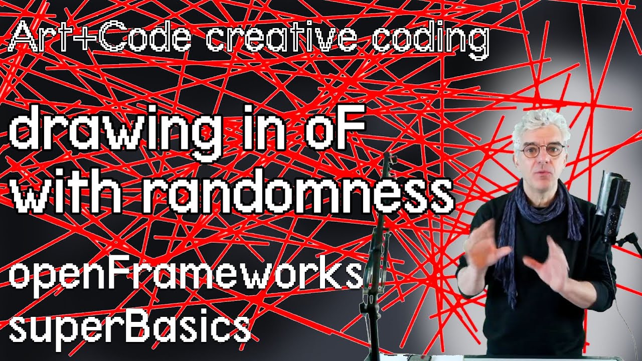 Drawing generative lines - tutorial: openFrameworks superBasics e06