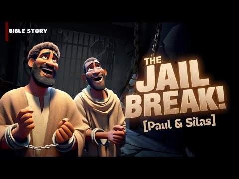Miracle in Prison: Animated Bible Story of Paul and Silas' Escape" #biblestories #christianstories