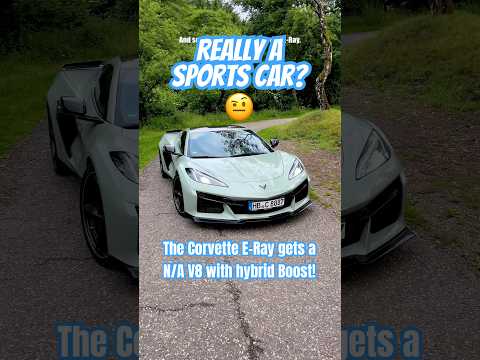 Really a SPORT CAR ⁉️ The CORVETTE E-RAY weighs 1.9 tons!