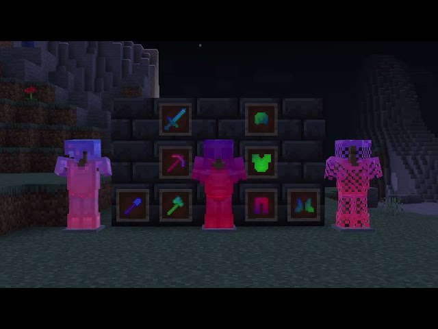 Sugar's Rainbow Enchantment Glint Minecraft Texture Pack