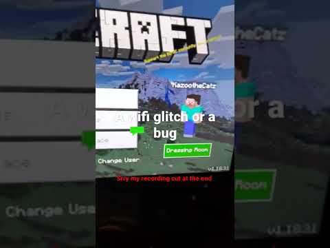 anyone know how to fix this skin glitch (most popular video) #minecraftshorts #shorts #fyp