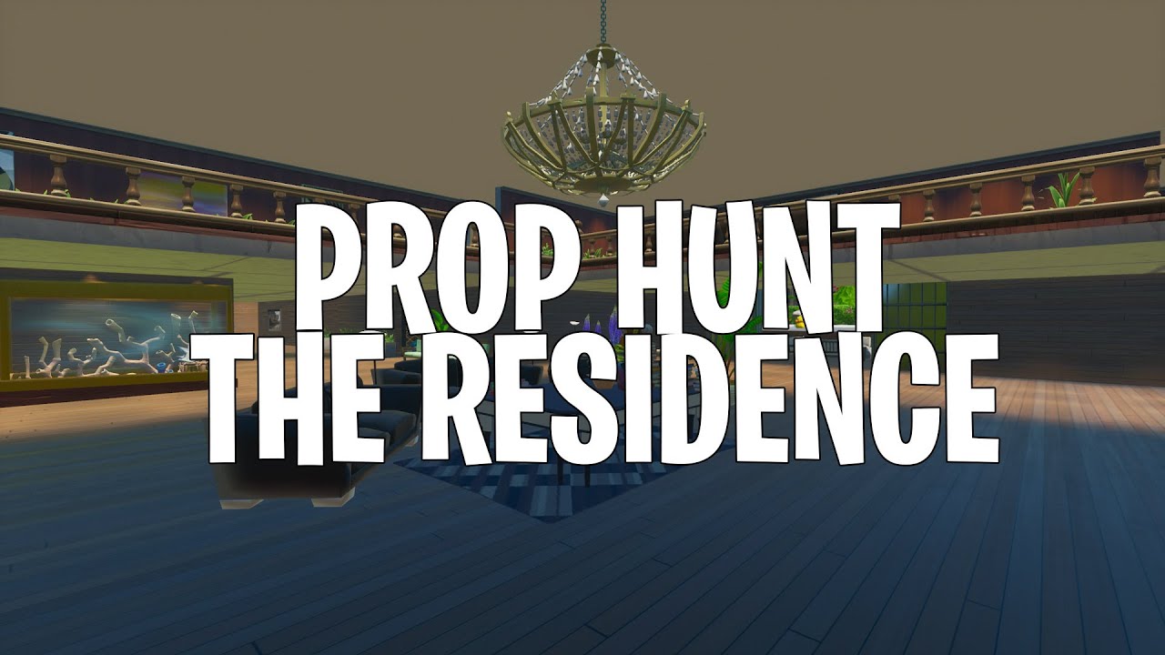 Prop Hunt: The Residence (Fortnite Creative Map + Code)