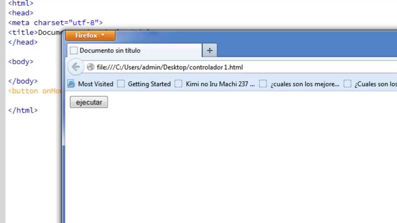 Javascript tutorial 20. onMouseOver/Out