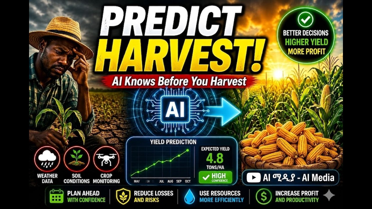 AI Predicts Crop Yield Before Harvest #ai #farming #tech @AIሚዲያAIMedia @tseries