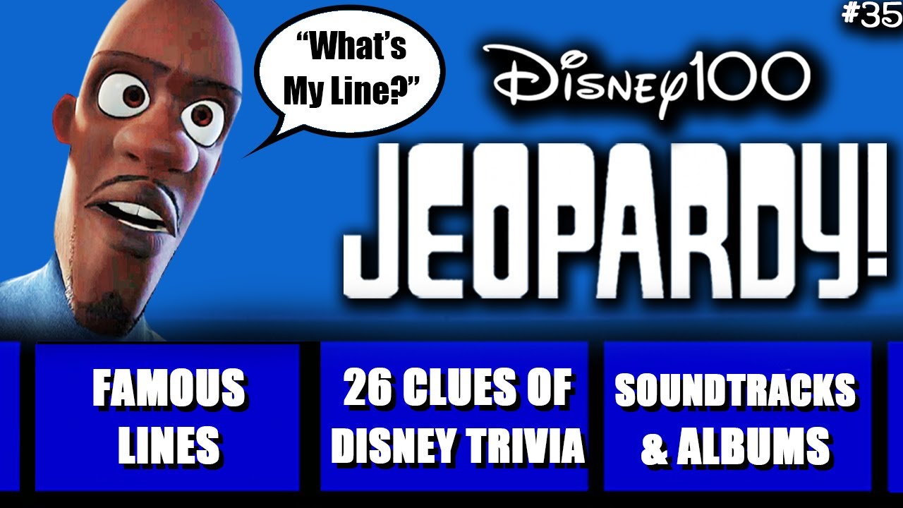 MyDisneyFix | Disney Jeopardy • Test Your Knowledge • 10/7/23 | Inside ...