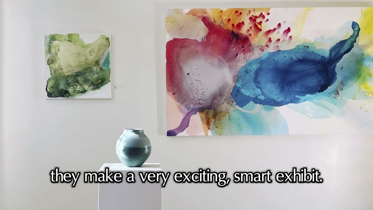 Impressions from a Fantastic Opening Night! | Art Exhibition | Clara Berta Studio