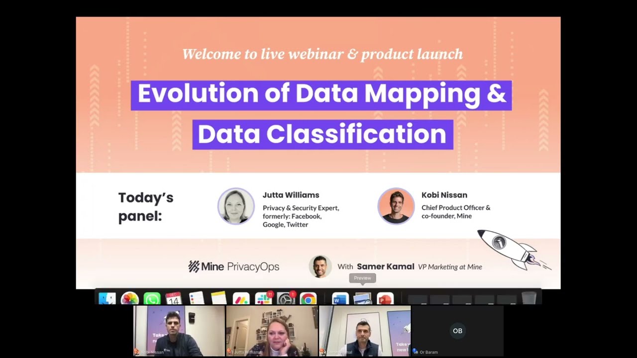 The Evolution of Data Mapping & Data Classification - Mine PrivacyOps Webinar