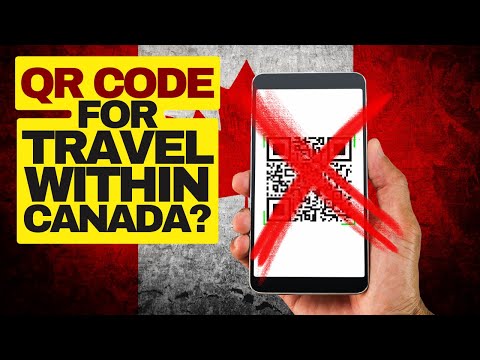 QR Codes For Travel In Canada, Magdalen Islands Test Run?