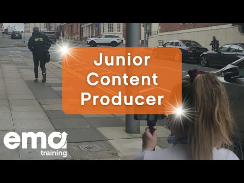Study a Junior Content Producer Apprenticeship at EMA Training