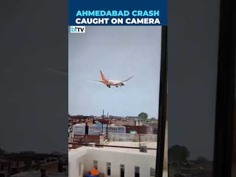 BREAKING | Air India Ahmedabad–London Flight Crash In Ahmedabad – Real Video