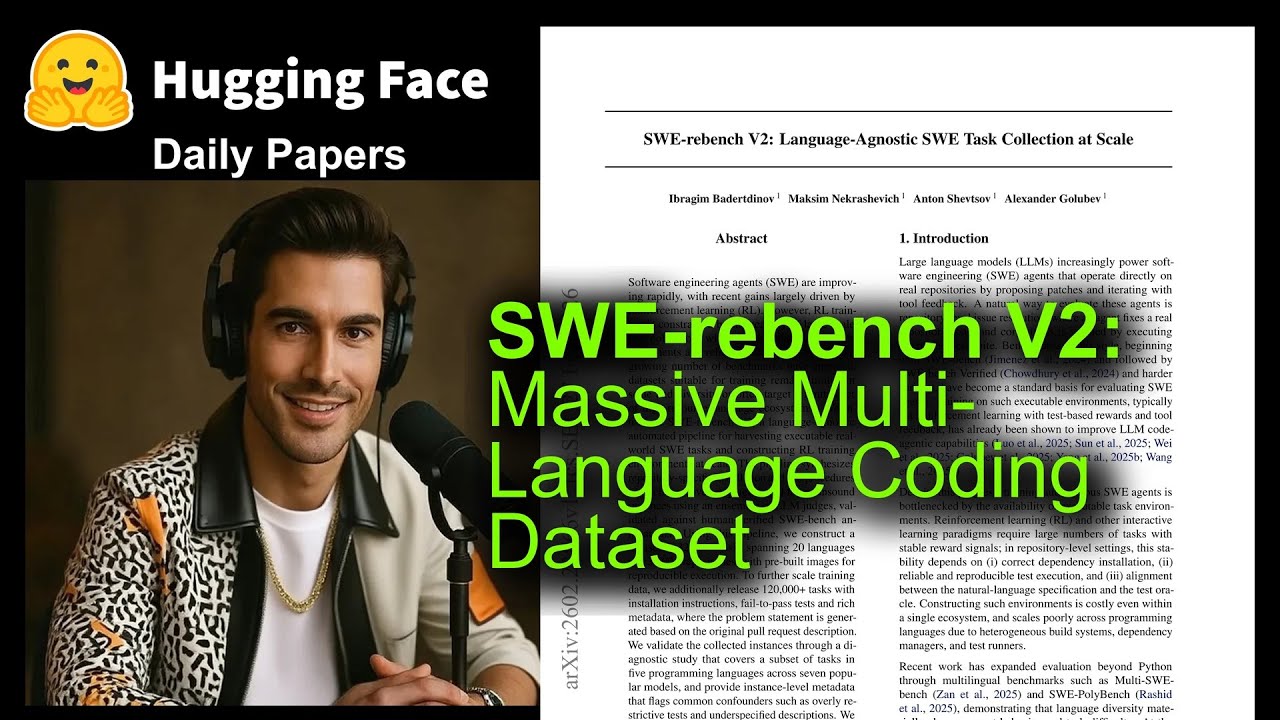 SWE-rebench V2: Massive Multi-Language Coding Dataset
