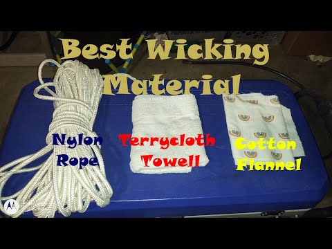Choosing Wicking Material for #SelfWatering #BucketGarden #TinkerThyme