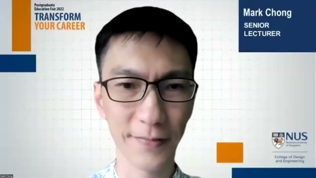 NUS CDE Master of Science (Biomedical Engineering)