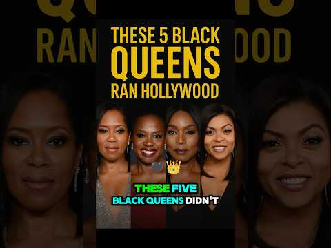 Top 5 Black Actresses Who OWNED Hollywood 👑 (You’ll Never Forget #1)
