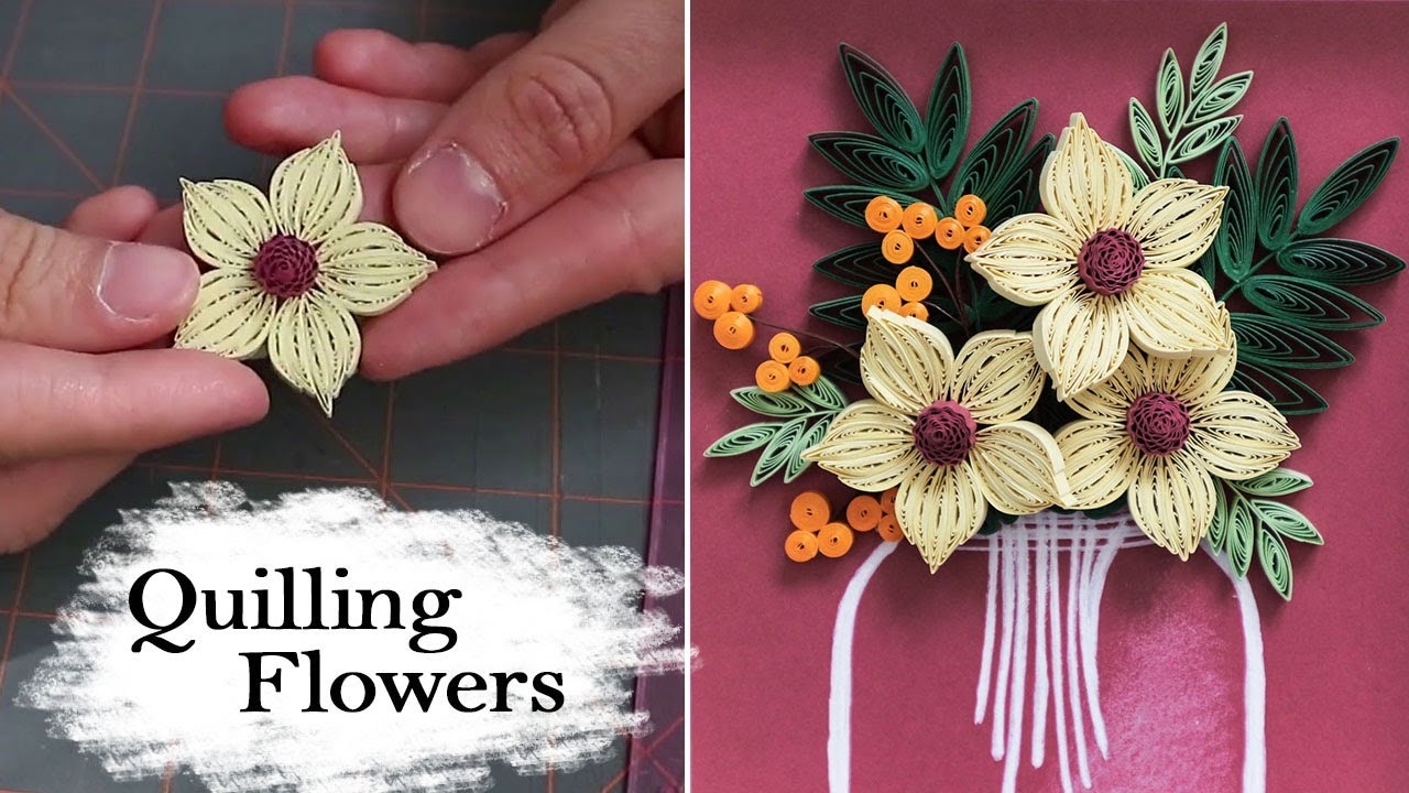 Quilling Flowers | No.2 | Anniversary Gift Ideas