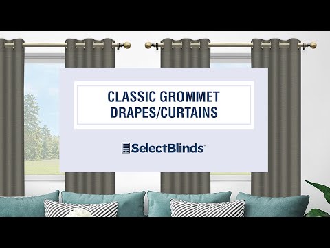 Classic Grommet Drapes/Curtains from SelectBlinds.com
