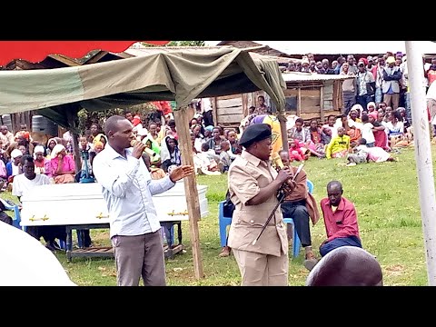 New Assistant Chief Amani Sub location Milkah at Buriel day in majimoto @manotitv #trending