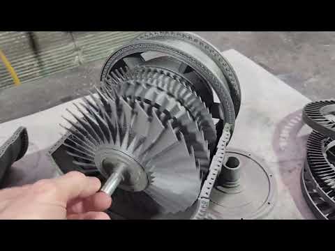 STL file PRATT & WHITNEY F135/F119, Turbine Jet Engine (Electric Motor ...