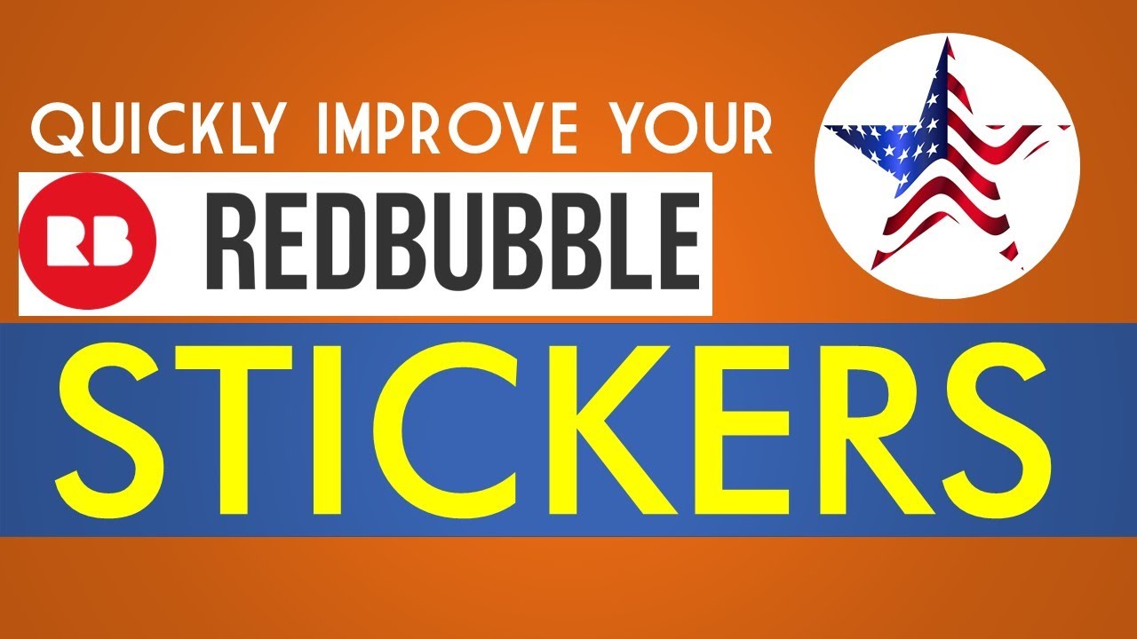 HOW TO QUICKLY Increase STICKER QUALITY on Redbubble, Teepublic, Print on Demand Sites.