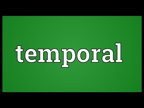 Temporal Meaning