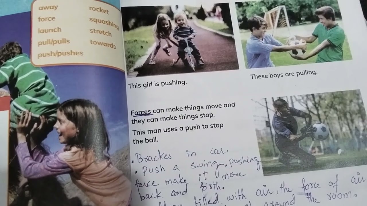 Grade-2,Unit#2 Force and  Movement, learner's book,part 5