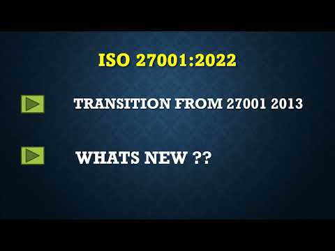 Whats New in ISO 27001 : 2022 || Difference Between ISO 27001: 2013 and ISO 27001 : 2022