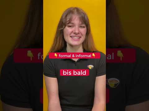 6 ways to say goodbye in German 👋