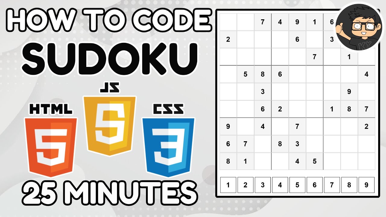 How to Build Sudoku JavaScript Tutorial