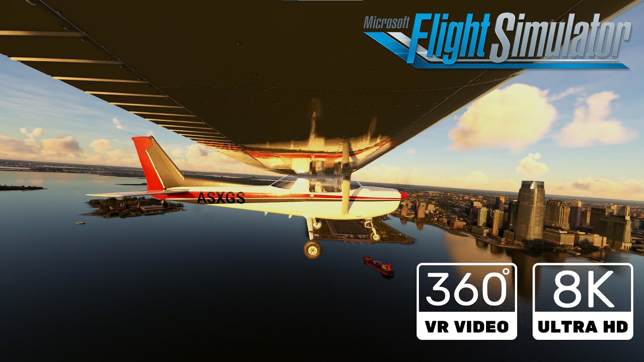 A new experience. I was able to make a 360 VR video in the simulator ...