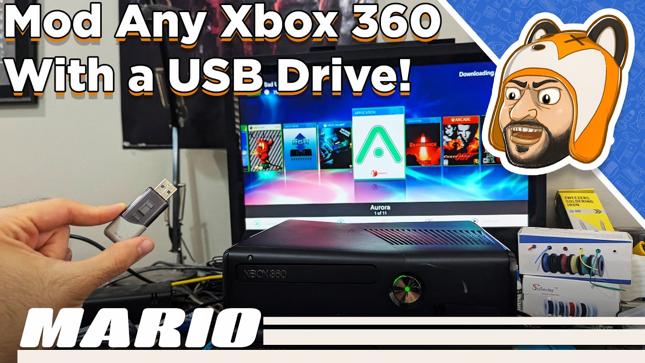 How to Mod Any Xbox 360 with a USB Drive - Bad Update Beginner Setup for Homebrew, Backups, & More!