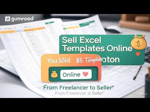 How I Make Money Selling Excel Templates Online (As a Freelancer)