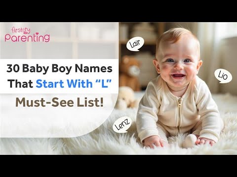 30 Best Baby Boy Names That Start With L | Baby Boy Names Starting with L | Baby Boy Names