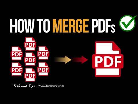 How to Merge or Combine Multiple PDFs into One in Windows 10 PC FREE
