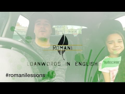 Romani loanwords in English