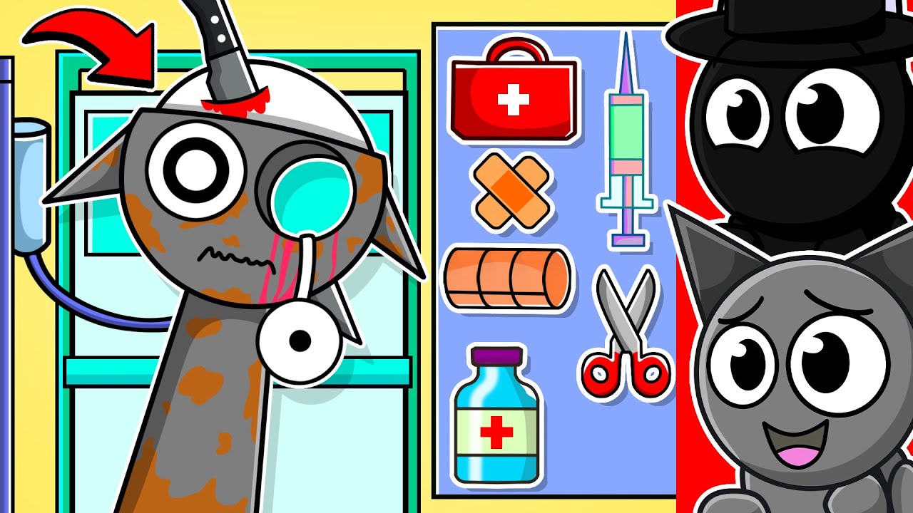 SPRUNKI GETS SURGERY! (Fixed Sprunki Animations)