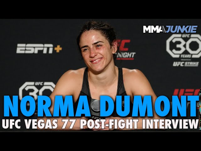 UFC Vegas 77: WATCH: Chelsea Chandler runs away from Norma Dumont in ...