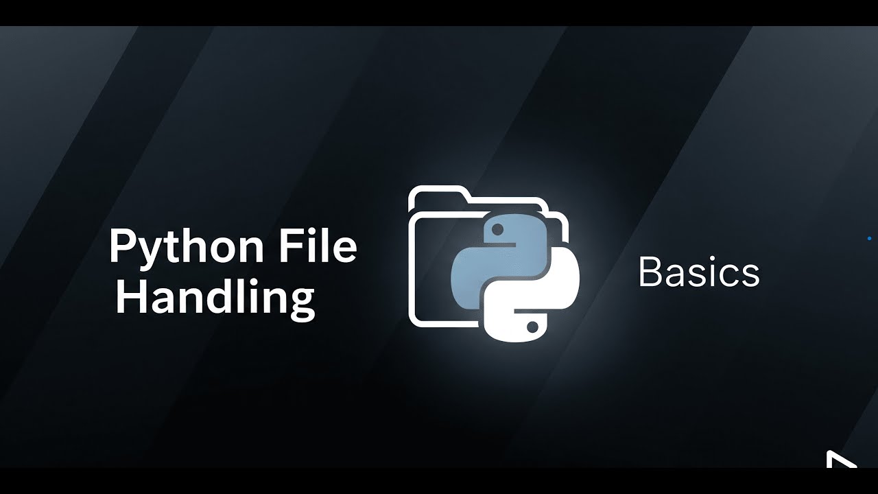 Python File Handling Basics Explained | Read, Write, Append & Open Files (Beginner Friendly)
