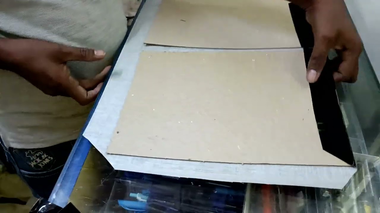 Golden embrosing printer and material