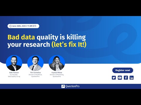 Bad data quality is killing your research (letβs fix It!)