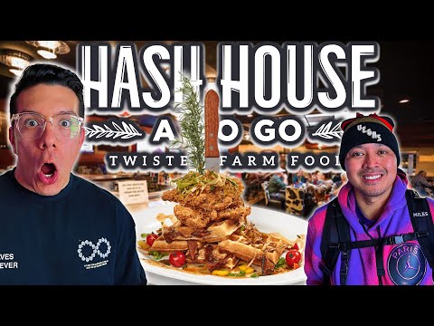 Devouring Hash House a Go Go's MASSIVE portions! Ft. @Jaycation