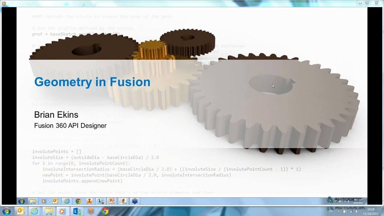 Fusion 360 Online Hackathon Session 6: Geometry in Fusion