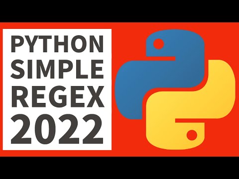 Python RegEx - Regular Expressions Beginners Tutorial Examples 2022