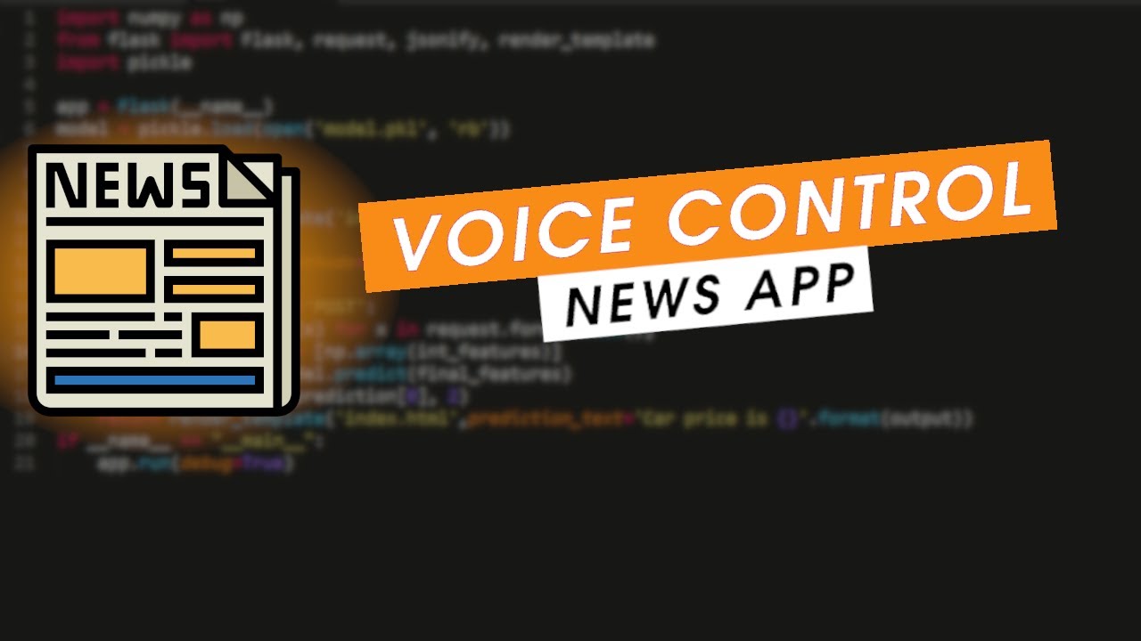 JARVIS project : Voice control news project using python