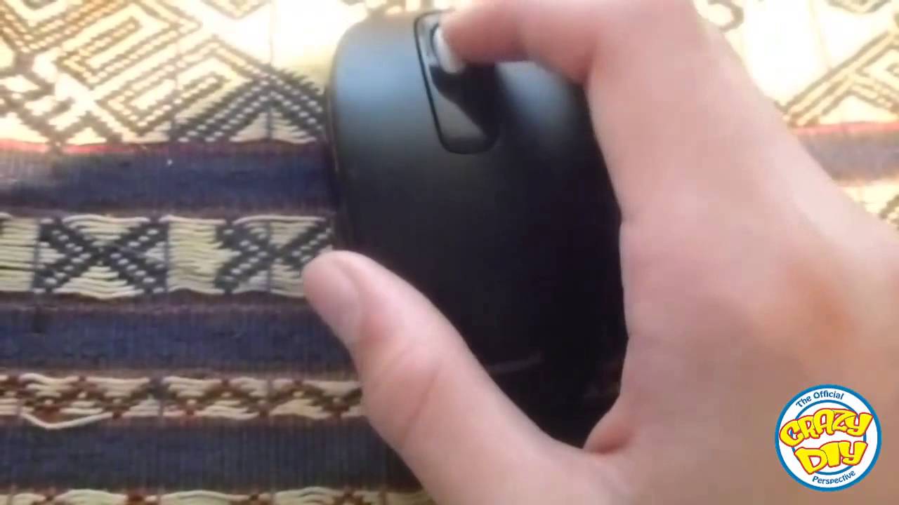 How to scroll on a Computer Mouse || Crazy DIY Perspective