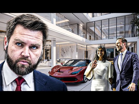The Lifestyle of JD Vance 2025 ★ Usha Vance, 3 Children, Houses, Cars, Net Worth