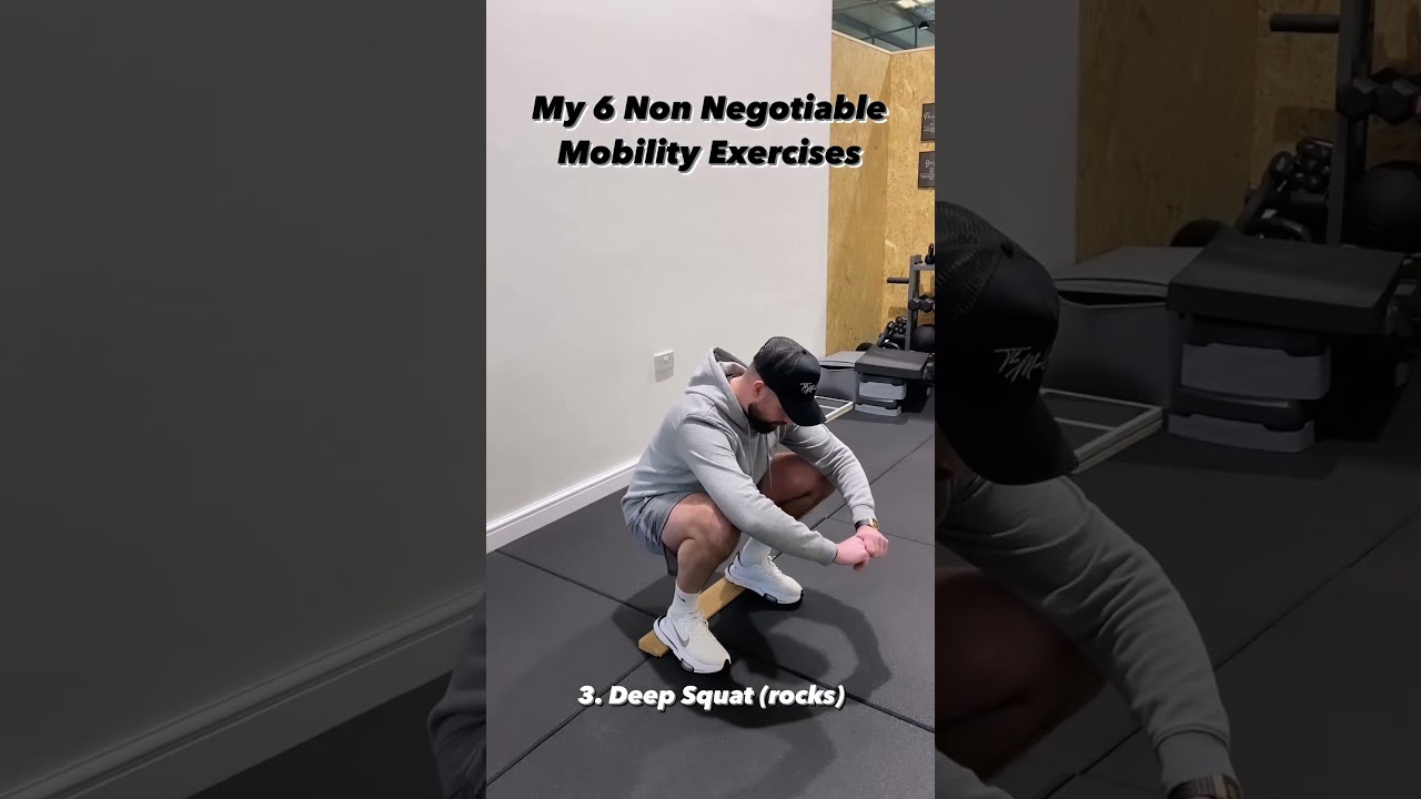 My Mobility Non Negotiables ✅ #mobility #flexibility #stretching